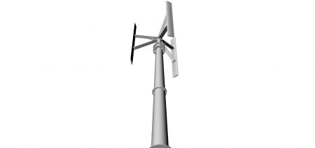 H-Rotor 3,5KW Konzept · www.kleinwindanlagen.de